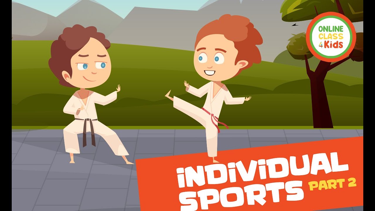 Individual Sports | Single Games | Olympic Sports | Kids Vocabulary ...