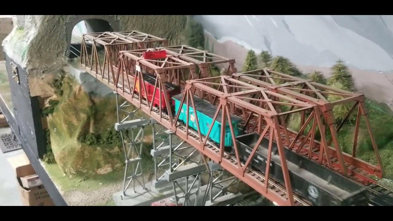 Southern Michigan Railroad I made a model of the train who wrote on ...