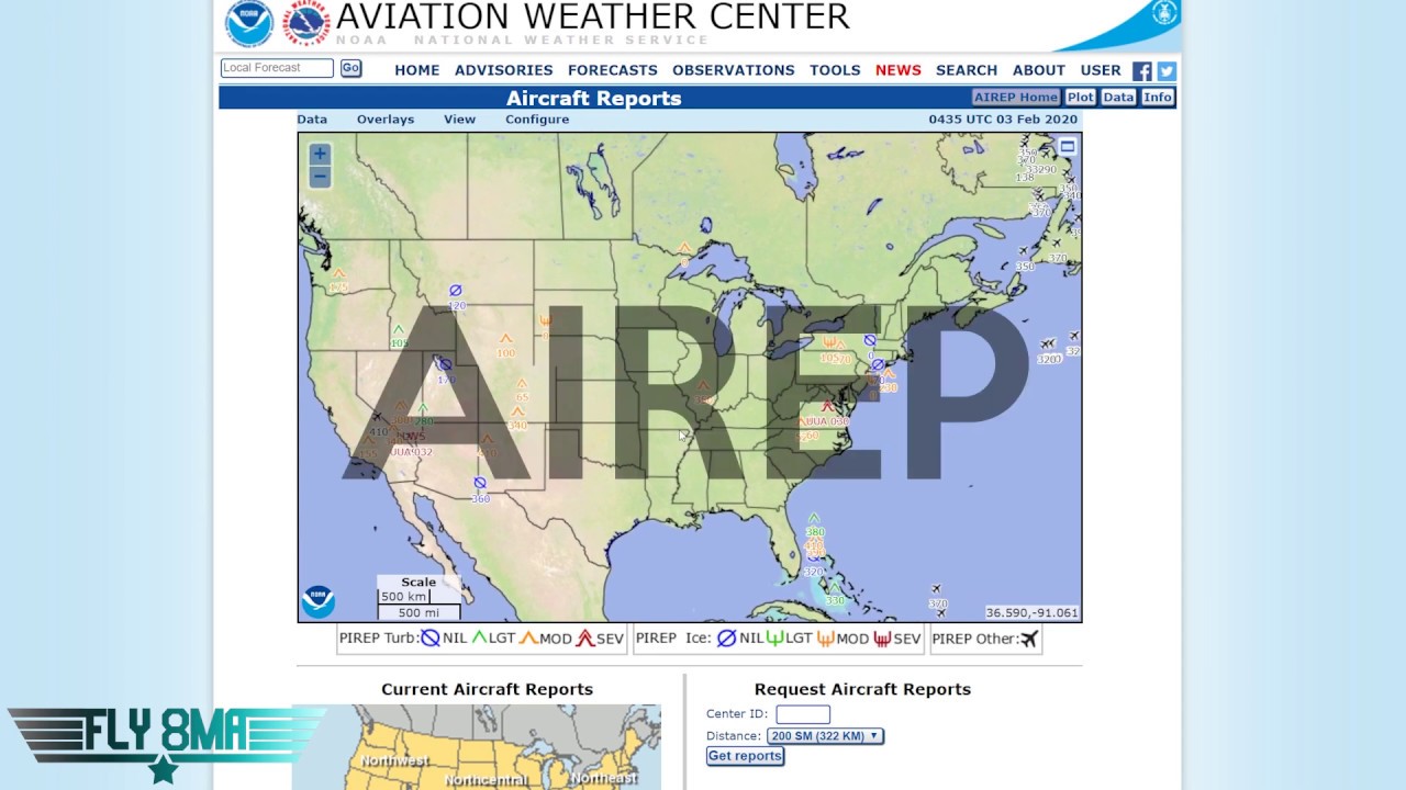 Aviation Weather-Why are aviation PIREP'S important to all pilots ...