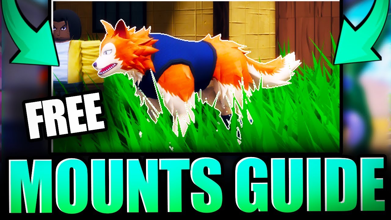 How To GET MOUNTS in NINJA TIME! ROBLOX - YouTube