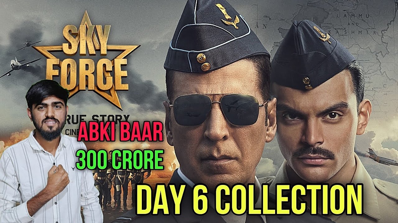 Sky Force Box Office Collection | Sky Force Day 6 Box Office Collection ...