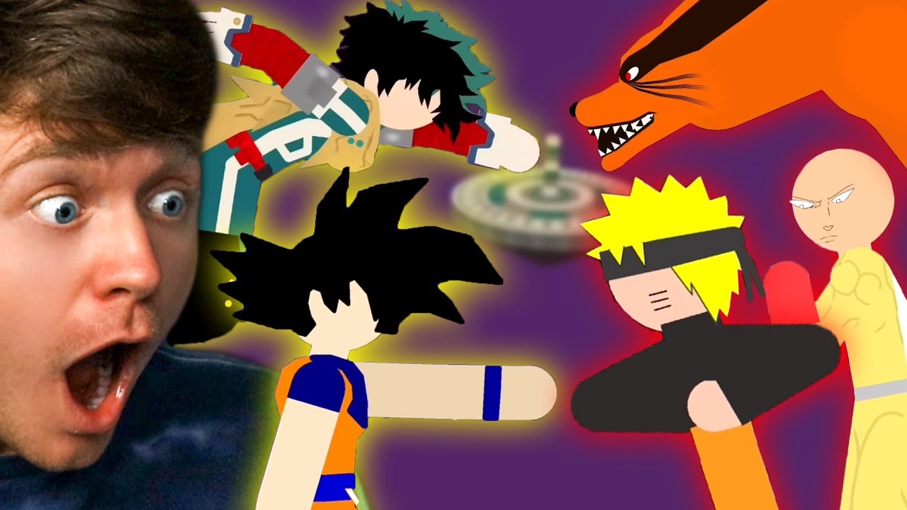 BEST Stickman ANIME TOURNAMENT EVER! (Reaction) - YouTube