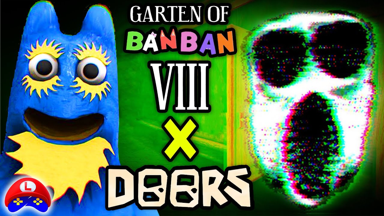 Garten of Banban 8 - A SECRET COLLABORATION with DOORS ROBLOX REVEALED ...