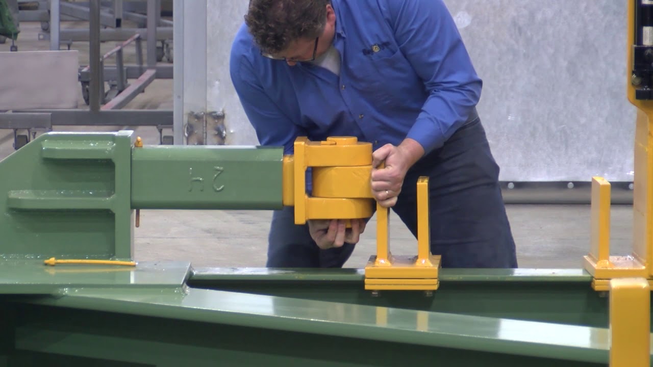 Beam Cambering Machine BayLynx Camber Cat - YouTube