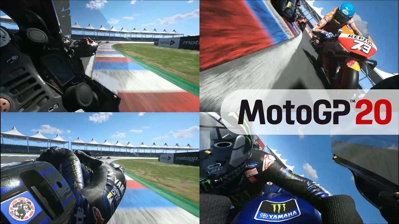MotoGP 20 Gameplay : Onboard Camera Footage - Onboard Yamaha YZR M1 ...