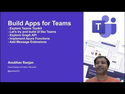 Build Apps for Teams - 1. Explore Teams Toolkit - YouTube