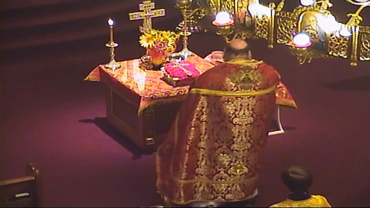 Vesperal Divine Liturgy - Elevation of the Cross 9/14/2018 - YouTube
