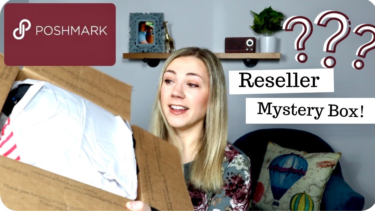 Poshmark Reseller Mystery Box! *spoiler: it was great* - YouTube