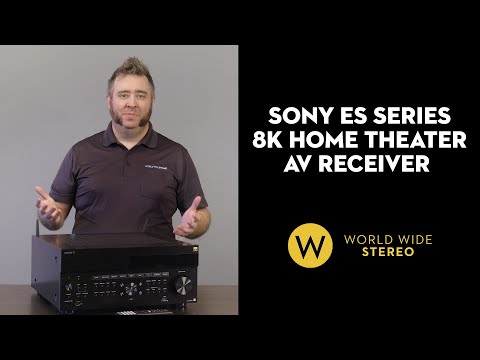 Review: Sony ES 8K Home Theater AV Receivers Deep Dive