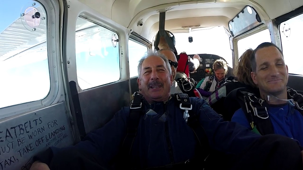 Thomas Whitlock's Tandem skydive in Northeast PA! - YouTube