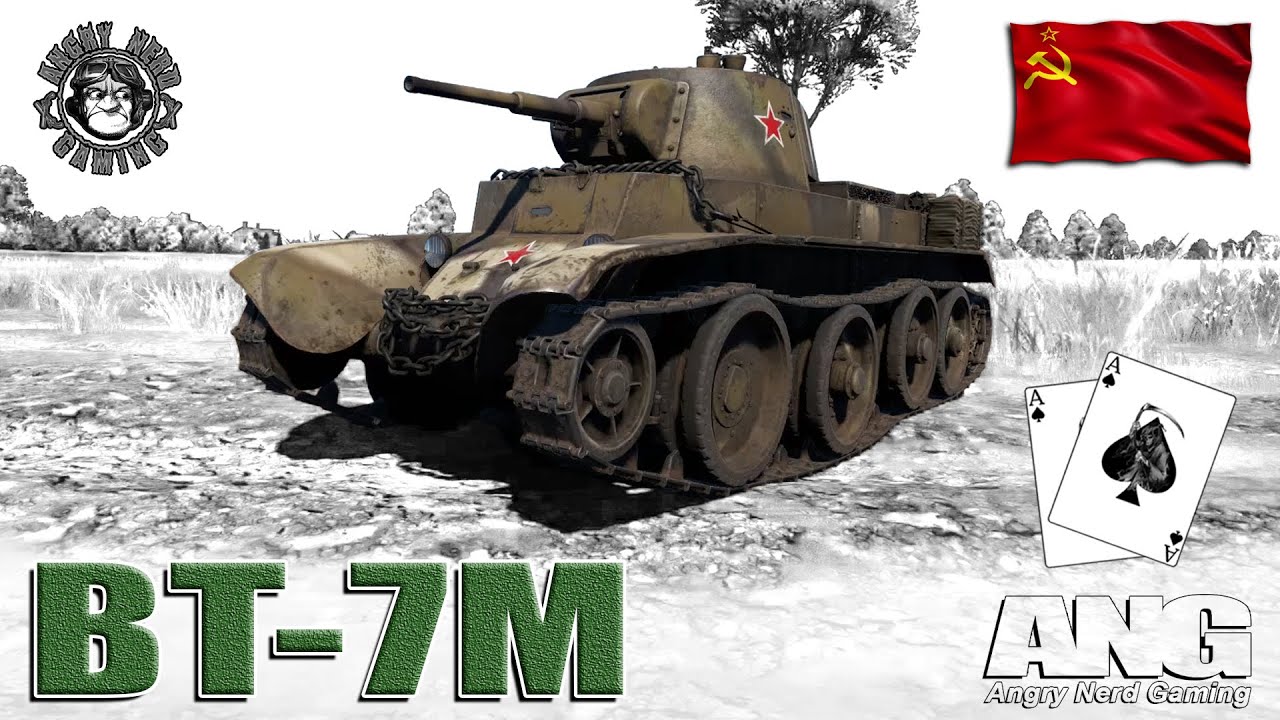 War Thunder: BT-7M, Soviet, Tier-1, Light Tank - YouTube