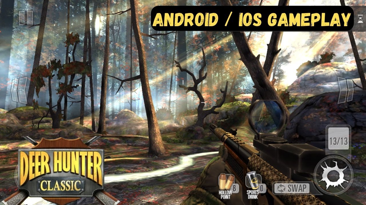 Deer Hunter Classic Gameplay iOS/Android - Appalachians Region - YouTube