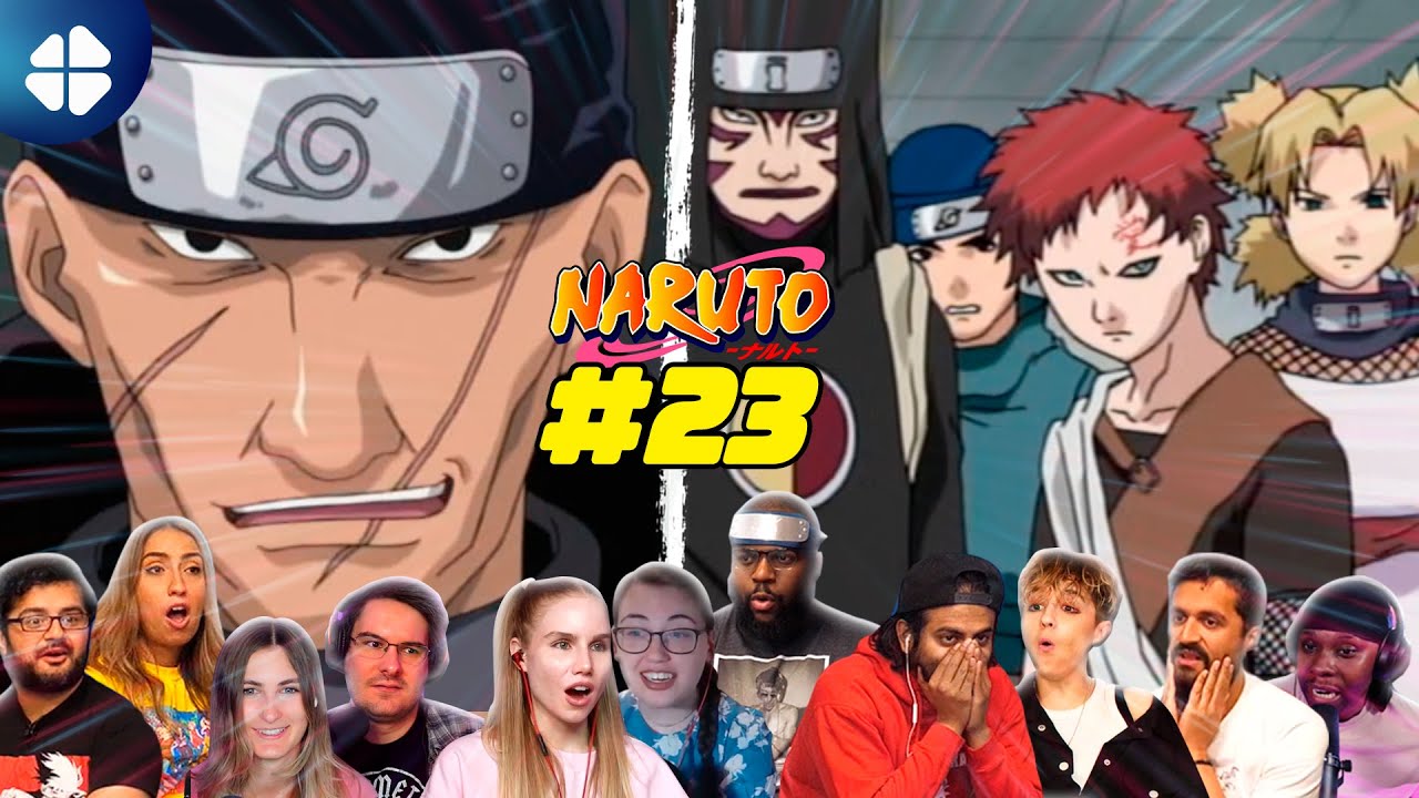 Genin Takedown! All Nine Rookies Face Off! | Naruto Ep. 23 Reaction ...