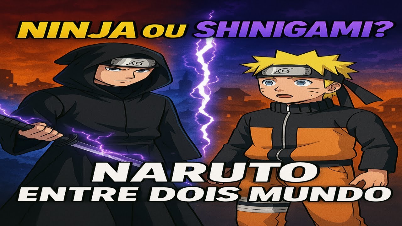 Naruto ENTRE DOIS MUNDOS! Ninja ou Shinigami? NOVEL 19 - YouTube