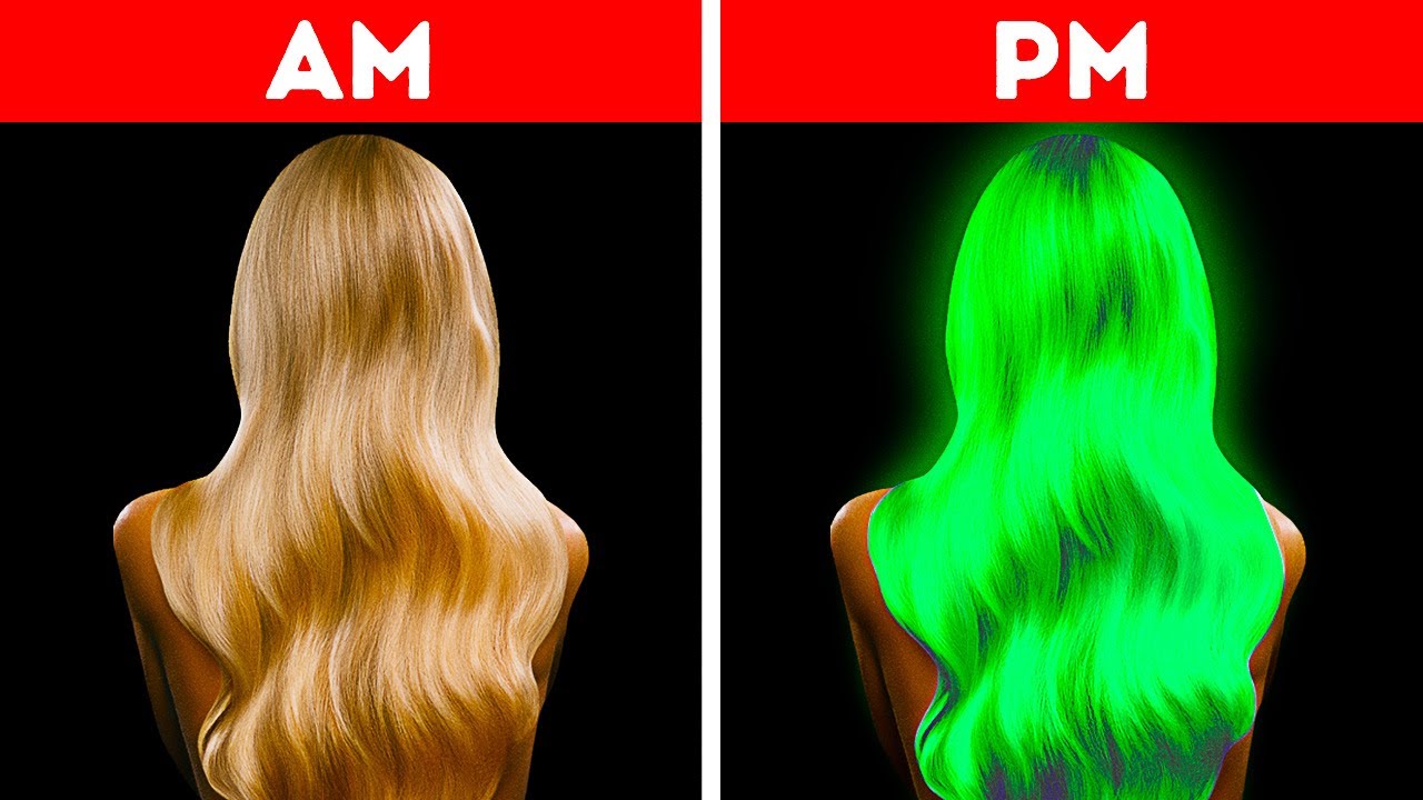46 IDEAS FOR LONG HAIR || Awesome and Effortless Long Hair Hacks - YouTube