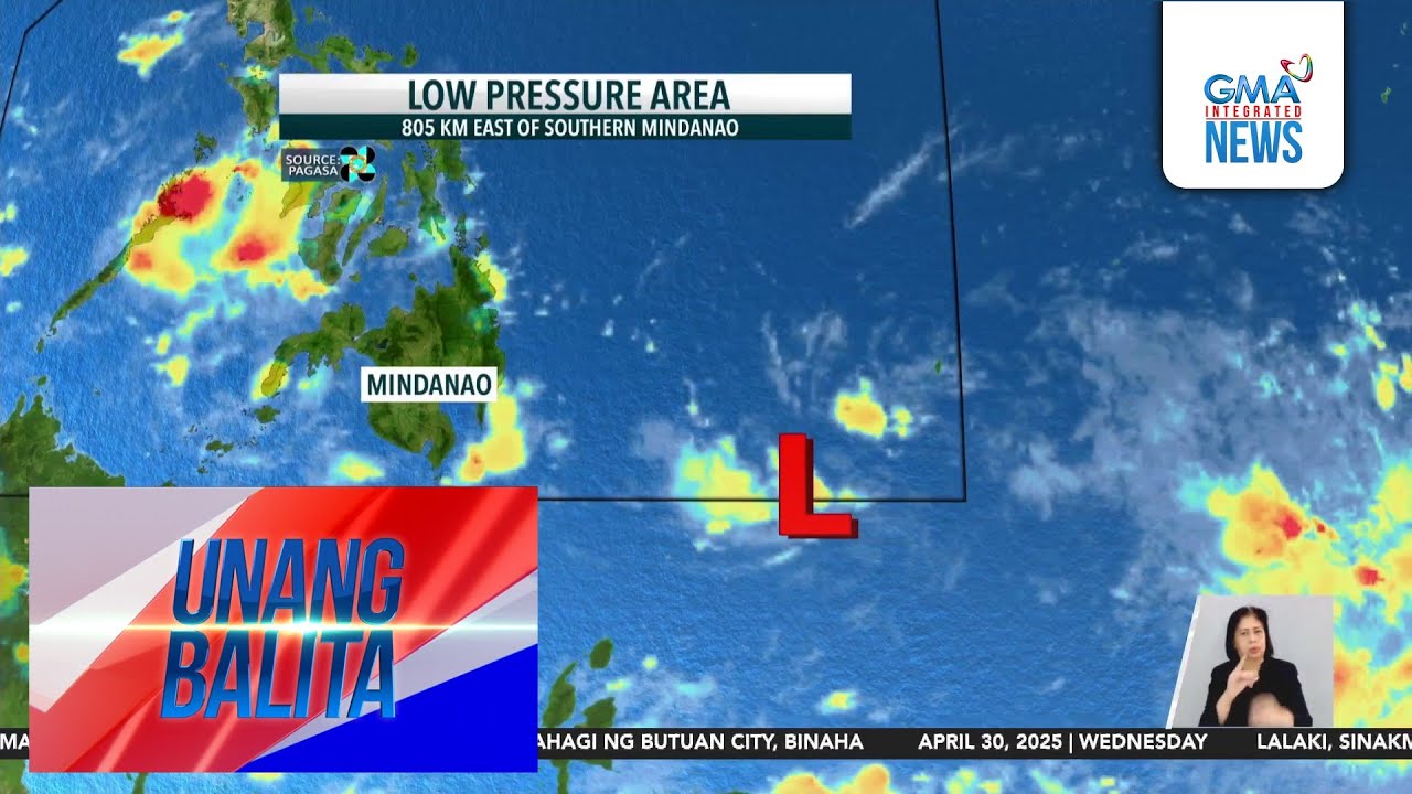 Weather update as of 6:08 AM (April 30, 2025) | Unang Balita - YouTube