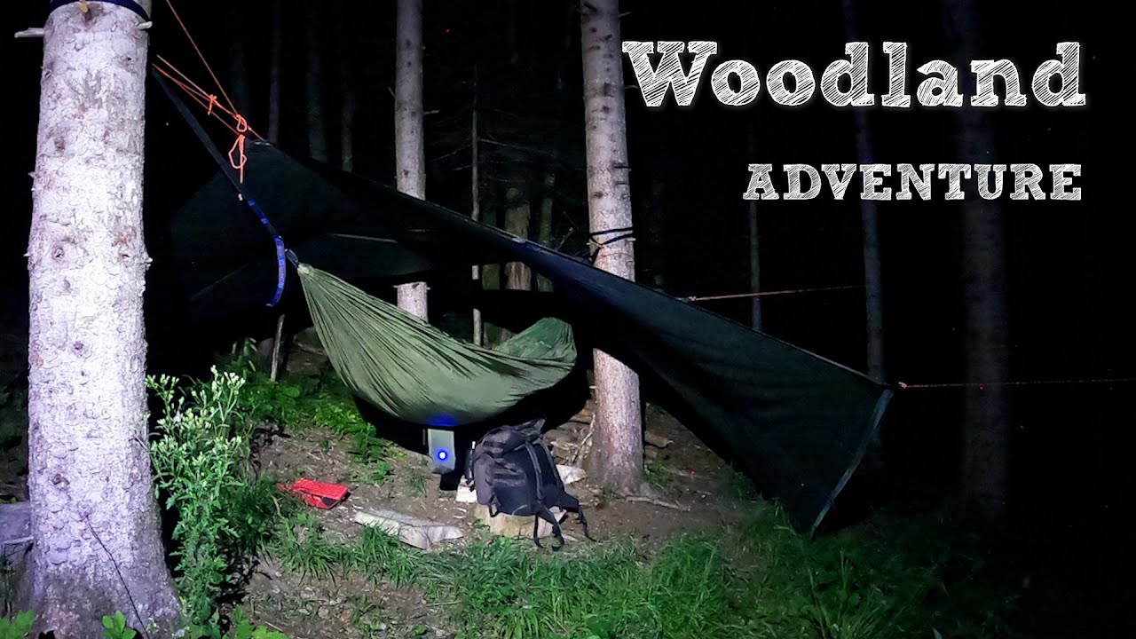 Woodland Adventure: Roomy Tarp Shelter, Spoon Carving, Grilling, and ...