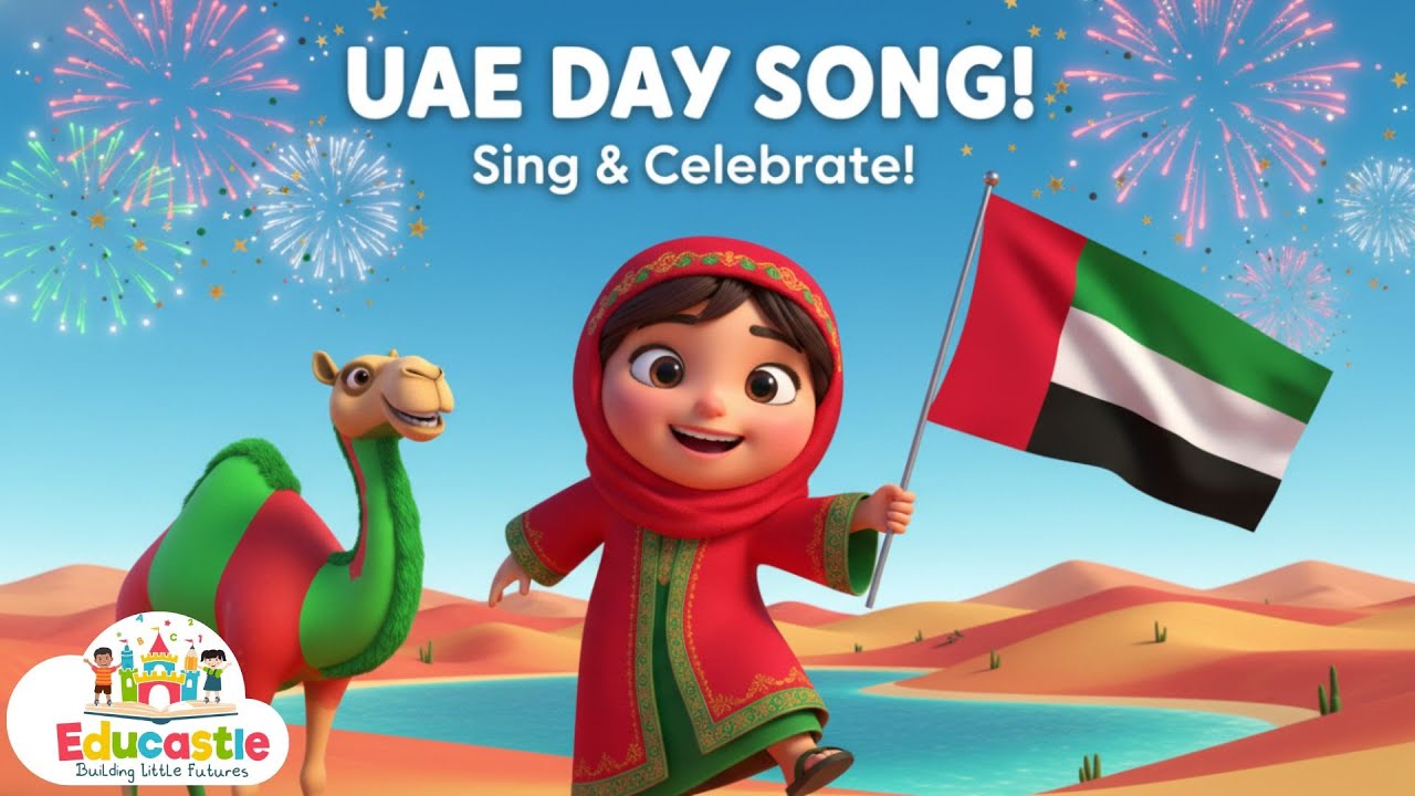 UAE National Day Song for Kids | United Arab Emirates Day Celebration ...
