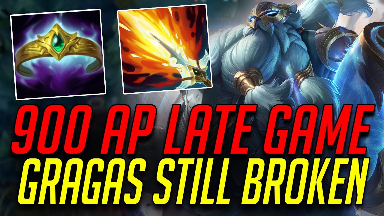 WILD RIFT | 900 AP GRAGAS BUILD | YOU MUST TRY (1 SHOT GUARANTEED ...