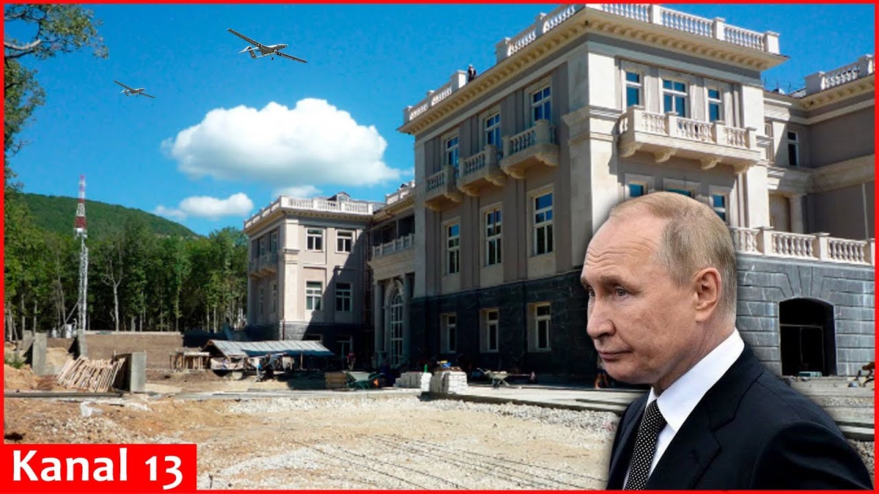 Fearing Ukrainian drones, Putin demolishes his Sochi residence - YouTube