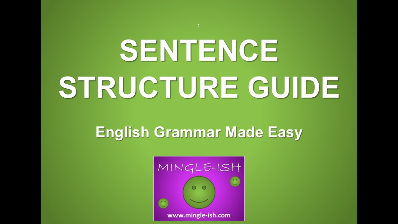 Sentence Structure Guide: English Grammar Made Easy - YouTube