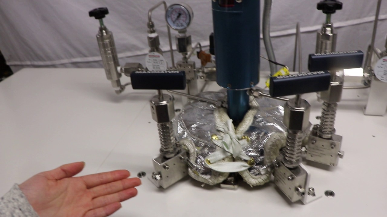 R-201 Model High Pressure Stirred Reactor System - YouTube