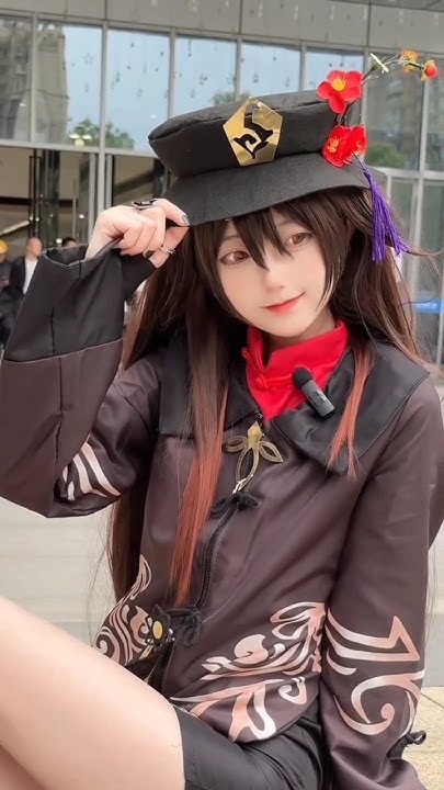 Hu Tao Cosplay Gone Wrong Things Escalated Quickly Hutao Genshinimpact Cosplay Shorts