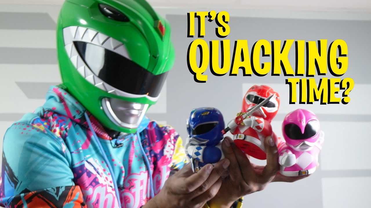 Power Rangers TUBBZ - Cosplay Rubber Ducks Unboxing! - YouTube