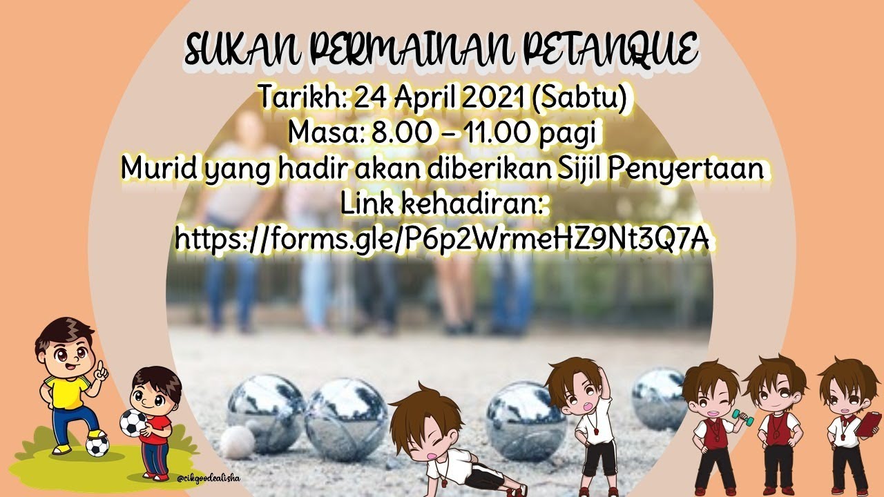 SUKAN & PERMAINAN : PENGENALAN SUKAN PETANQUE - YouTube