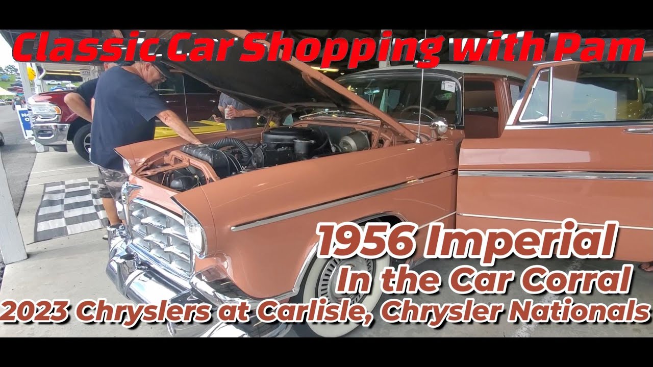 1956 Imperial In the Car Corral 2023 Chryslers at Carlisle,Chrysler ...