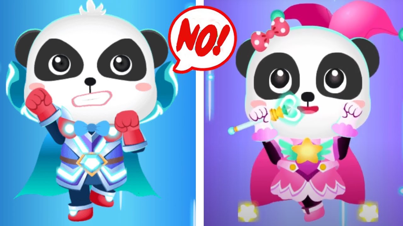Baby Panda Superhero Battle - Help Superhero Kiki & Miumiu to Defeat ...