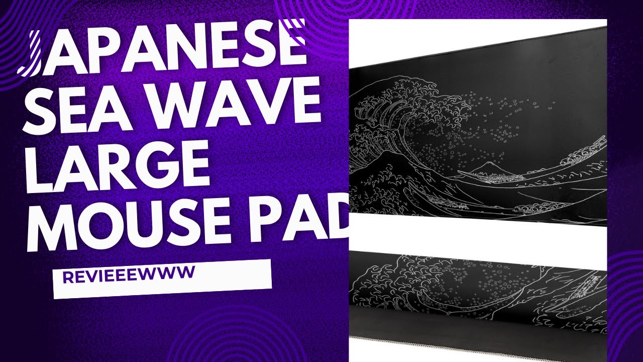 Japanese Sea Wave Large Mouse Pad - YouTube