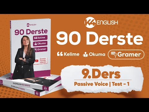 9. Ders: Gramer [Passive Voice Test 1] 🎯 #90derste #90dkog