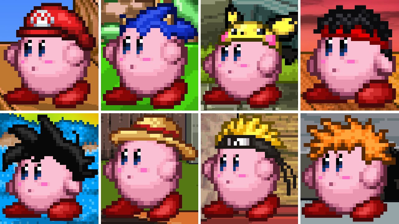 All Kirby Transformations in Super Smash Flash 2. ᴴᴰ - YouTube