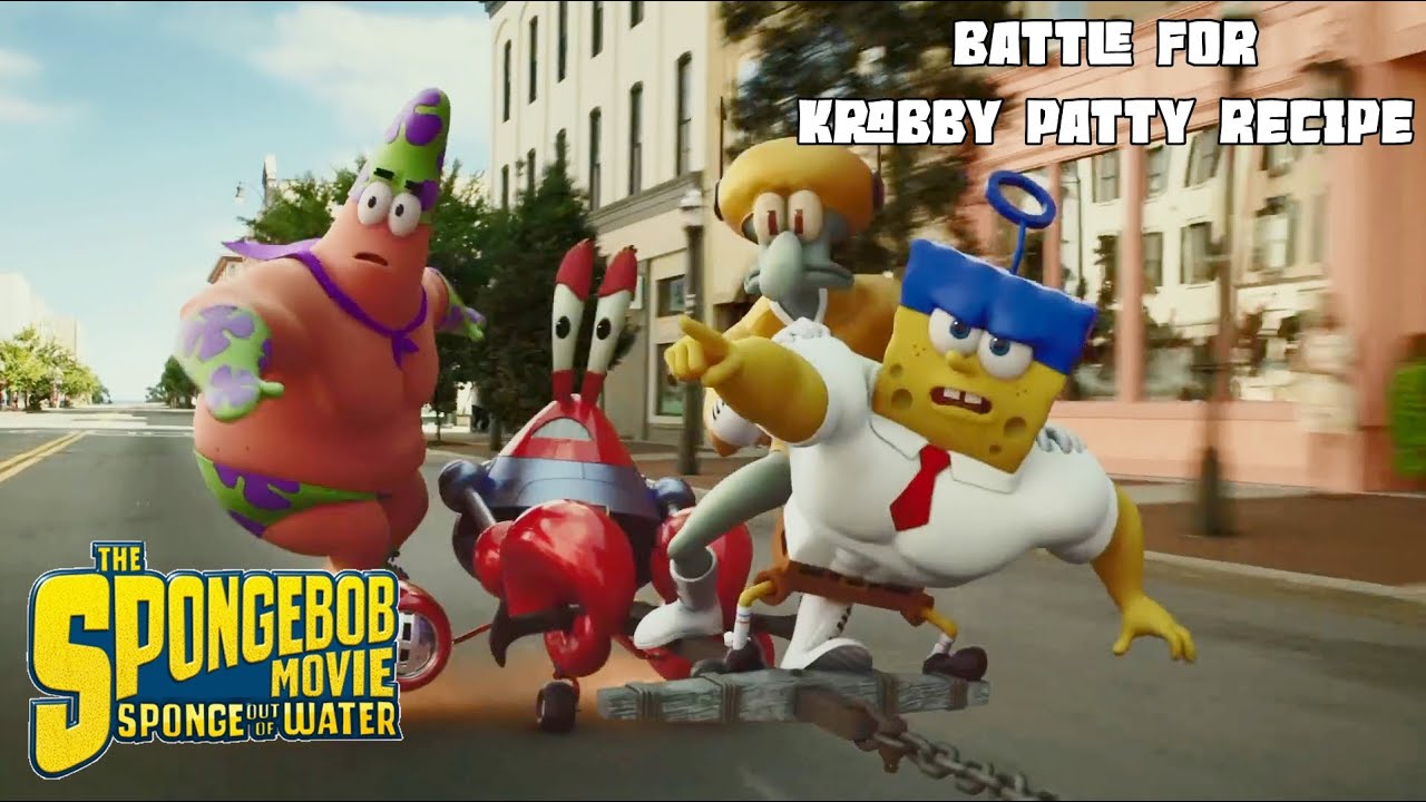 The Spongebob Movie | Battle for Krabby Patty Recipe - YouTube