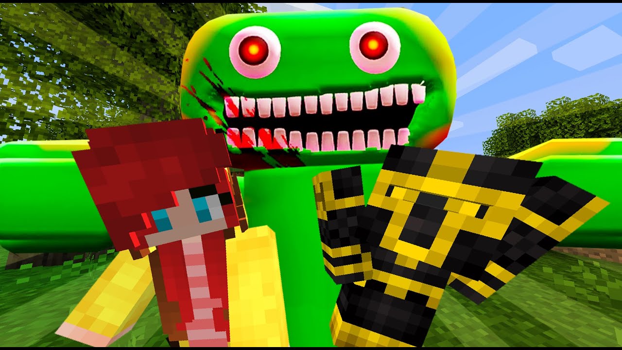 ESCAPAMOS DE JUMBO JOSH GARTEN OF BANBAN EN MINECRAFT 😱 - YouTube