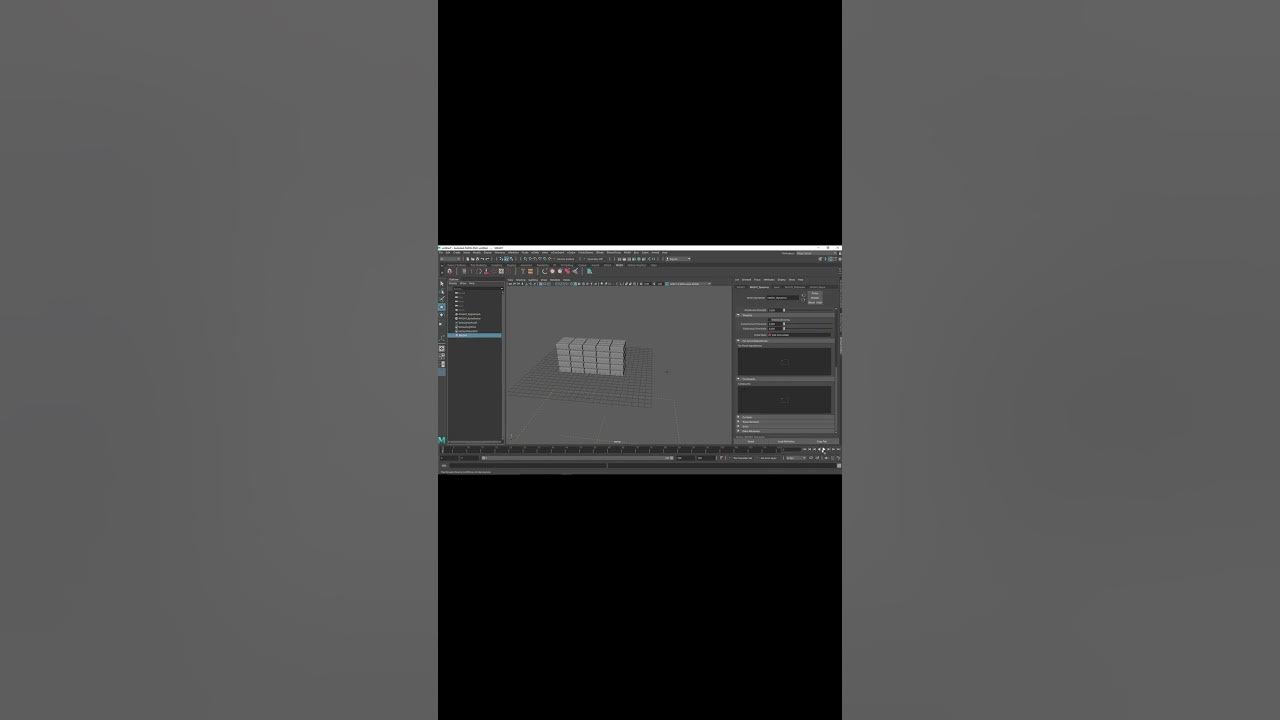 Creating Procedural BlockChain In Maya Part 7 - YouTube