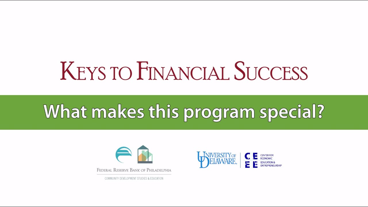 Keys to Financial Success: What Makes This Program Special? - YouTube