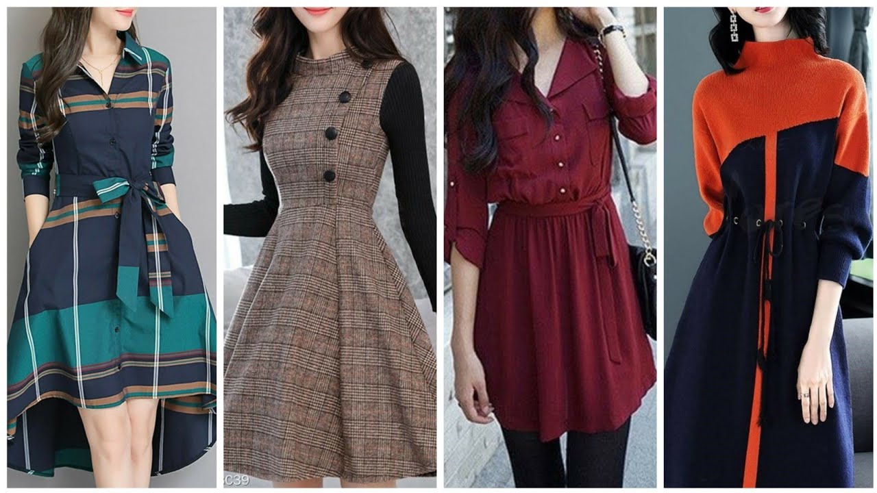 Coat Style Shirt Design ideas//Stylish Shirts & Long Tops Dress Designs ...