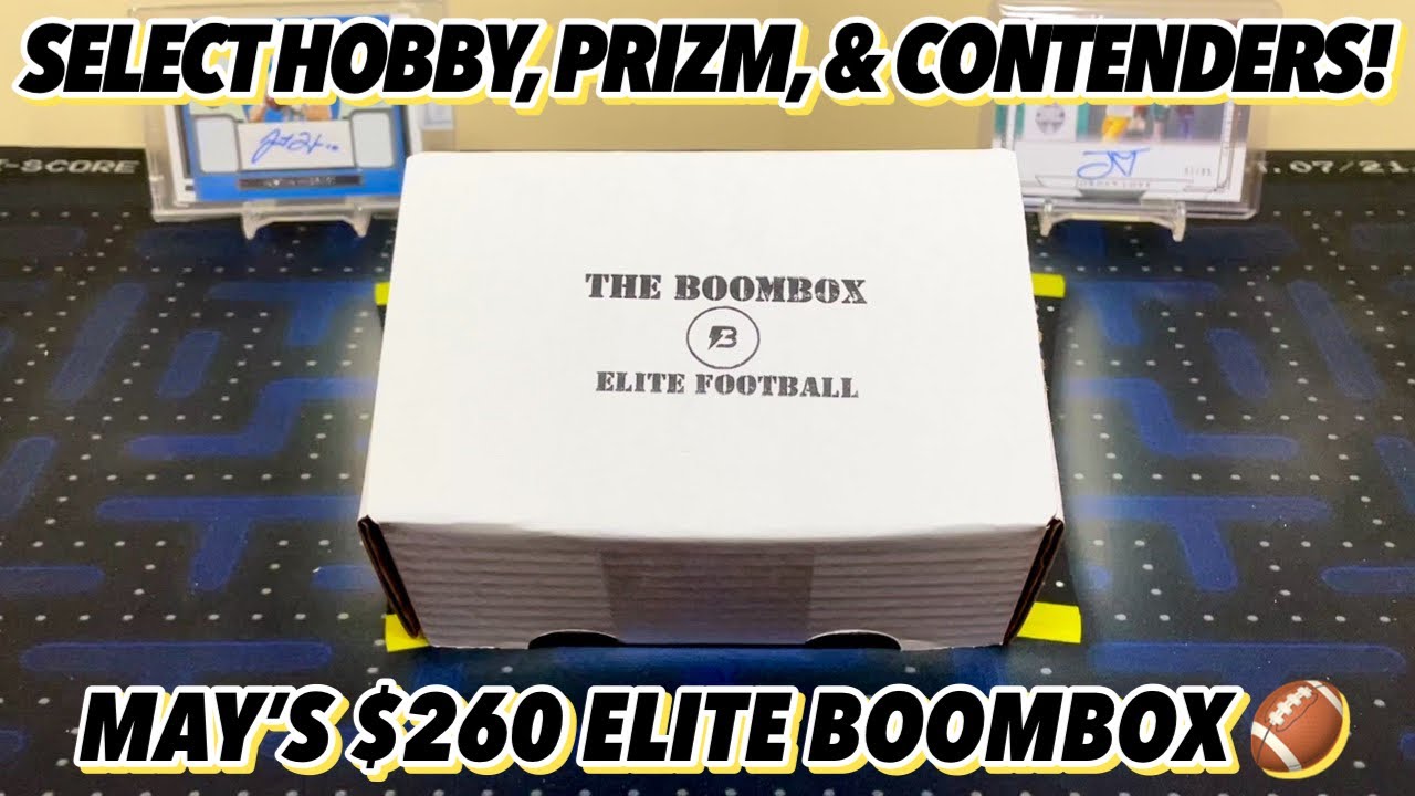 SELECT HOBBY, PRIZM, & CONTENDERS! | The Boombox's Elite Football Box ...