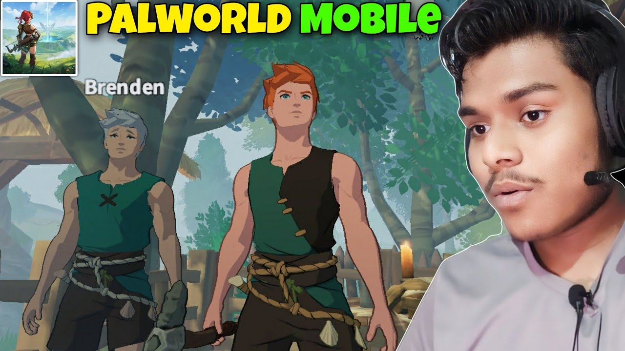 First time play Palworld Mobile ( Dawnland ) With max graphic 1st ...