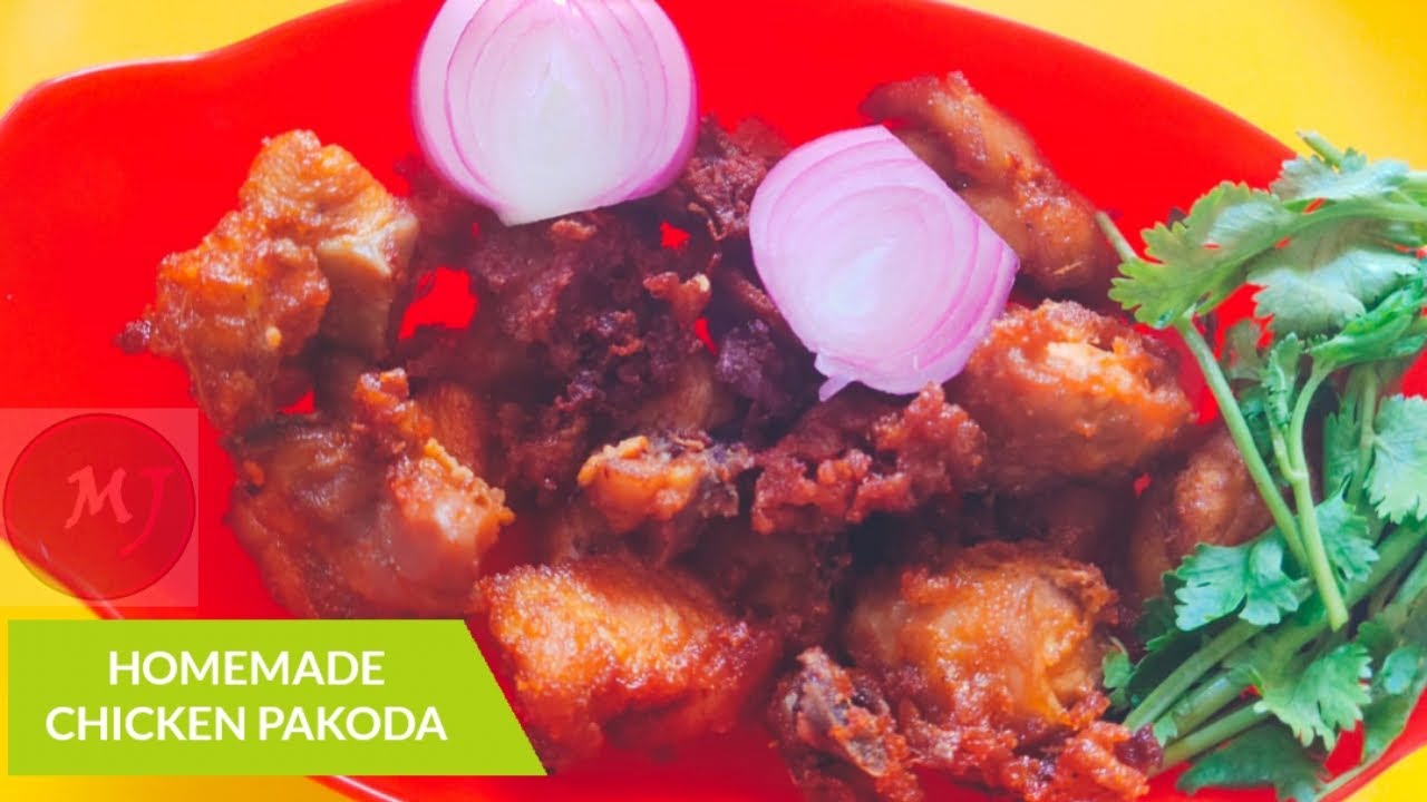 Chicken Pakoda || Chicken pakora recipe || Homemade chicken pakoda ...