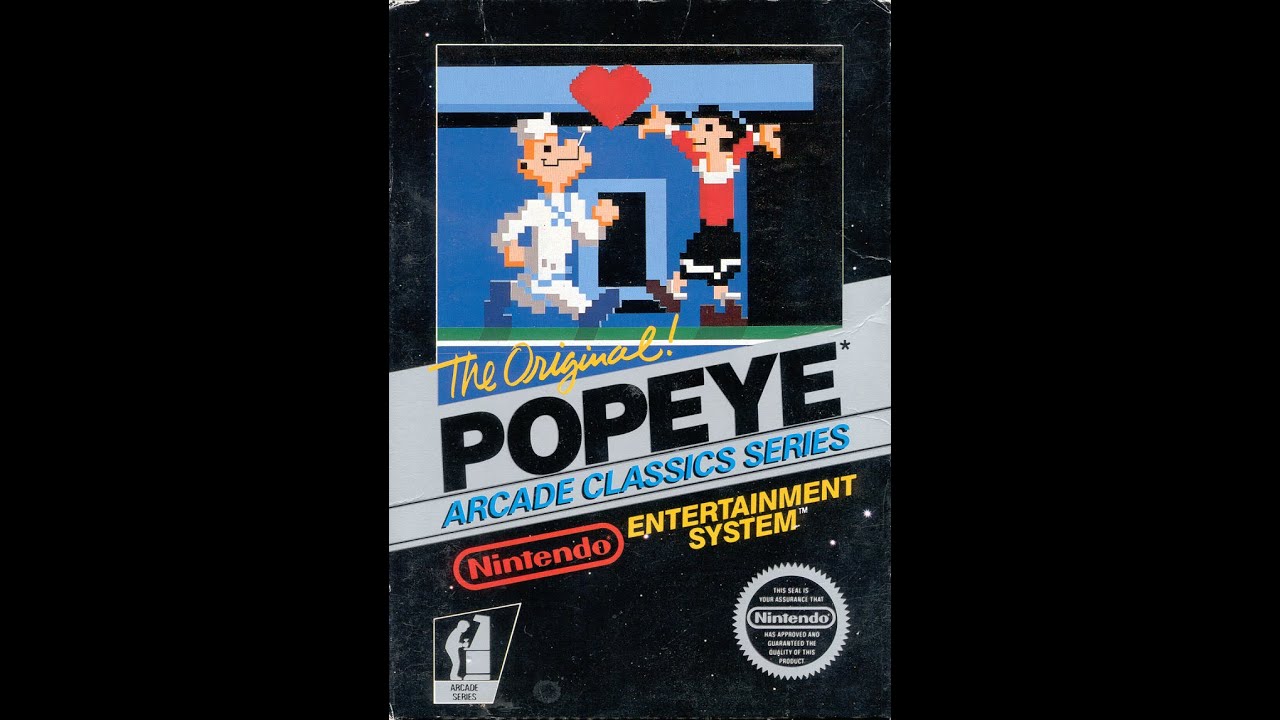 Popeye - NES - Gameplay Up to 4th Level - YouTube