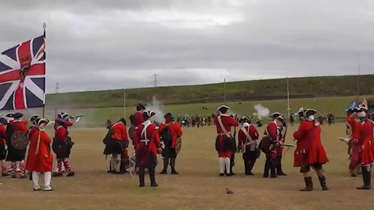 The battle of Prestonpans , highland charge - YouTube