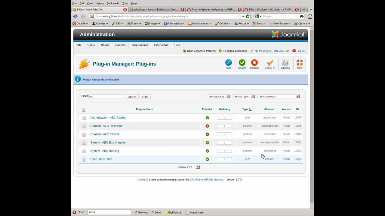 AEC Install Part 4 - Installing the Component and Plug-ins - Install ...