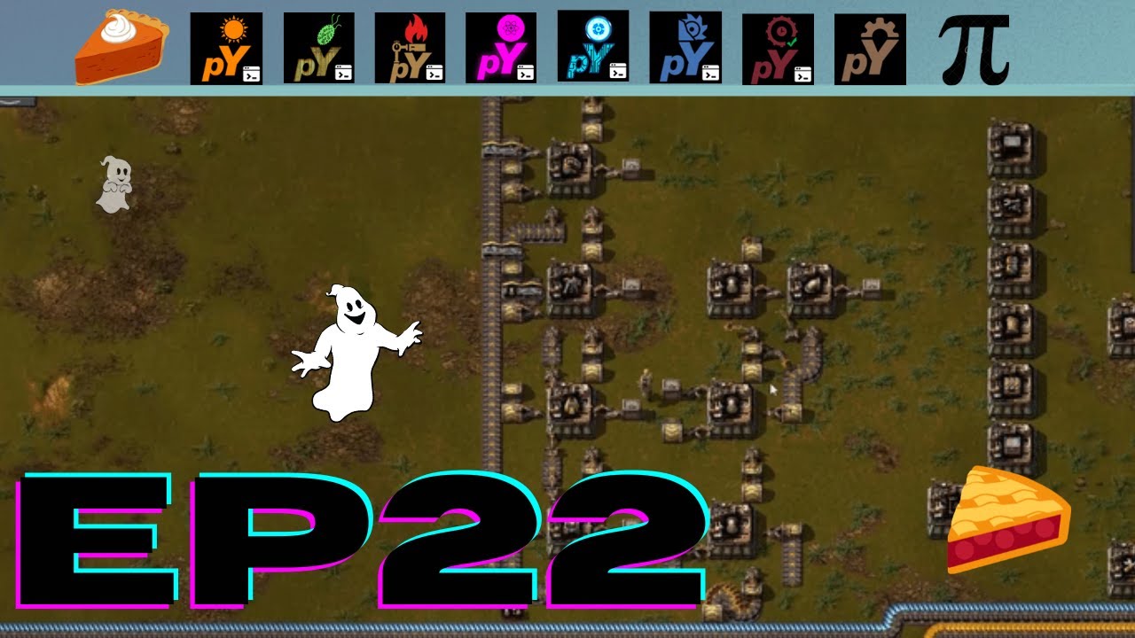 Factorio pYanodons - Tier 1 HUB (pt1) - EP22 - YouTube