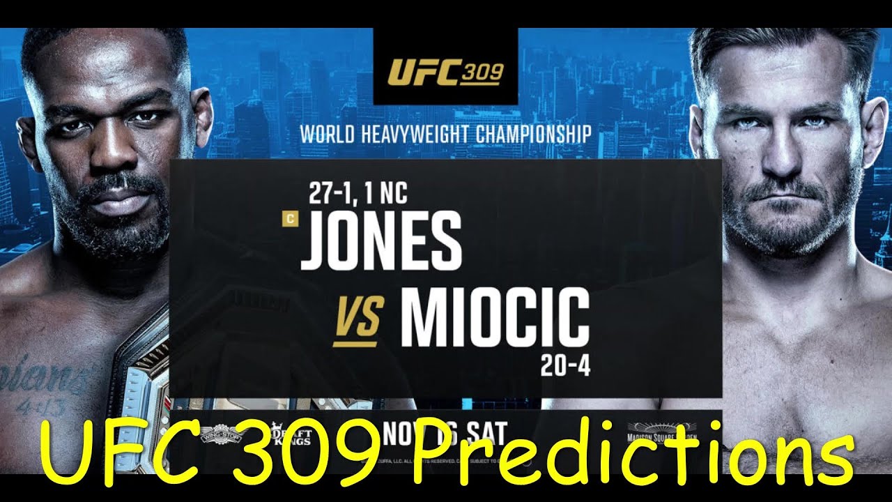 UFC 309 Predictions - YouTube