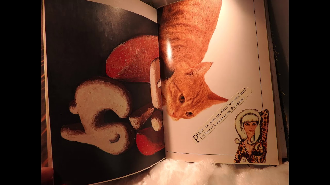 Oh Meow Handmade Collage Book - YouTube