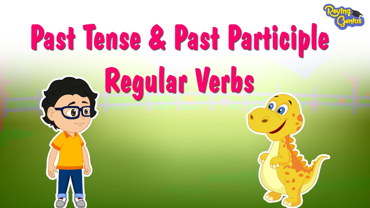 Past Tense and Past Participle - Regular Verbs | English Grammar ...