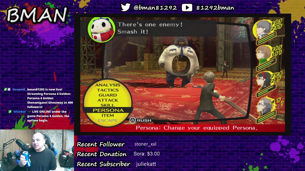 BMan Plays Persona 4 Golden! Part 6 - YouTube